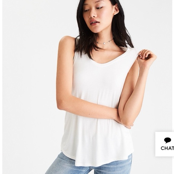 American Eagle Outfitters | Tops | New American Eagle Aeo Womens Soft Sexy Favorite Scoop Neck ...